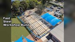 Prefab Steel Workshop Warehouse Quick Build