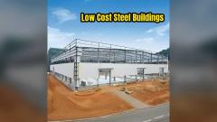 Steel Buildings Low Cost Quick Assembly