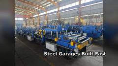 Steel Structure Garages Fast & Durable