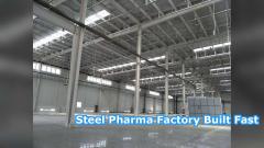 Prefab Pharmaceutical Factory Building High Strength Steel