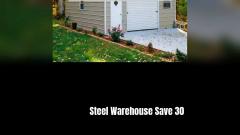 Steel Warehouse Hangar Fast Build Save 30%