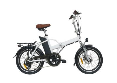 China 20 Inch  fold up Electric Bike USB Output With Lithium Battery for sale