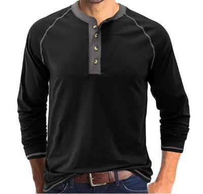 Cina Il produttore Men Shirts Solid dell'indumento della piccola quantità colora lungamente collegato con il bottone in vendita