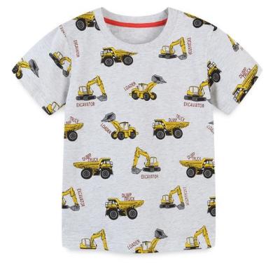 Cina Personalizzazione OEM ODM Boys T Shirt e top 87% cotone 13% poliestere in vendita