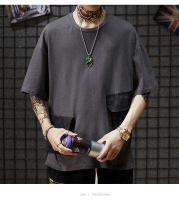 Cina T-shirt casual 100% cotone tinta unita da 180 grammi Logo Oem ad asciugatura rapida in vendita