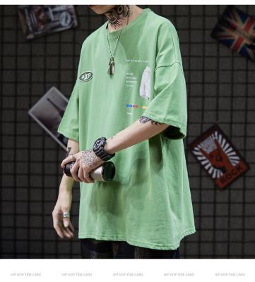 Cina Le magliette 100% della spalla di Streetwear del cotone del ODM 3XL adattano la stampa su ordinazione in vendita
