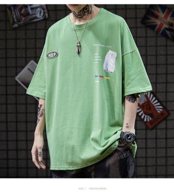 Cina Le magliette 100% della spalla di Streetwear del cotone del ODM 3XL adattano la stampa su ordinazione in vendita
