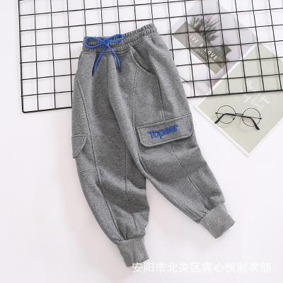 Cina Pantaloni 260G di colore solido delle ragazze del cordone di 110CM-170CM in vendita