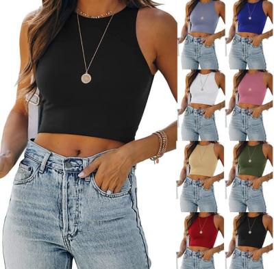 Cina Cotone senza maniche 100% della cima S-XL del corridore del collo di squadra di Moq del produttore di Women ' vita bassa di S dell'alta in vendita