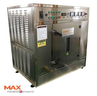 China Food Grade Stainless Steel Vertical Model Microwave High Power Batch Oven for sale
