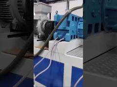 Geocell making machine