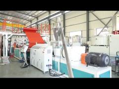 Customized SJSZ80/156 PVC Roof Tile Line