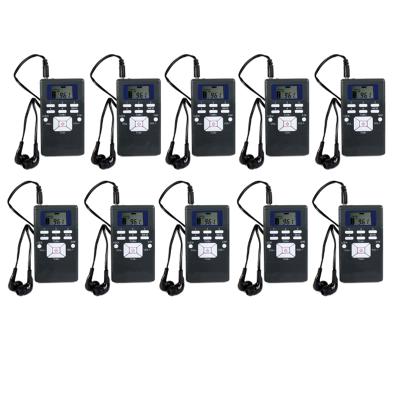 China Factory Direct Sale Mini  Digital Fm  Mini Radio Batteries Display Fm Digital Radio for sale