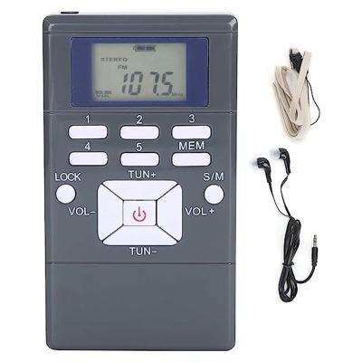 China Hot Selling Mini Digital Am Fm Portable Radio for sale