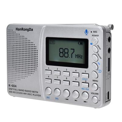 China High Quality Portable Radio MP3 Player with USB Socket & TF Card Slot Digital Display FM/AM/SW Band for sale
