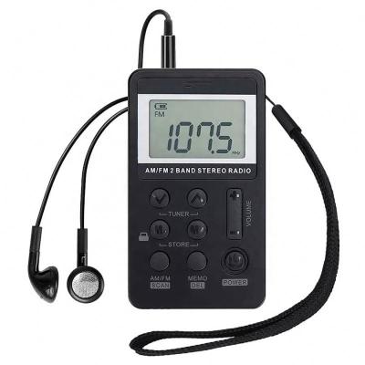 China Hot Selling Pocket Digital Mini Radio with LCD Display Portable MP3 AM FM Radio Recorder for Speaker Use Promotions! for sale