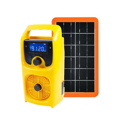 China Hot Hand Crank Powered Fm MP3 Radio Light with Power Bank AM/FM/SW 3 Band Emergency Radio Solar Panel Cell Phone Charger for sale