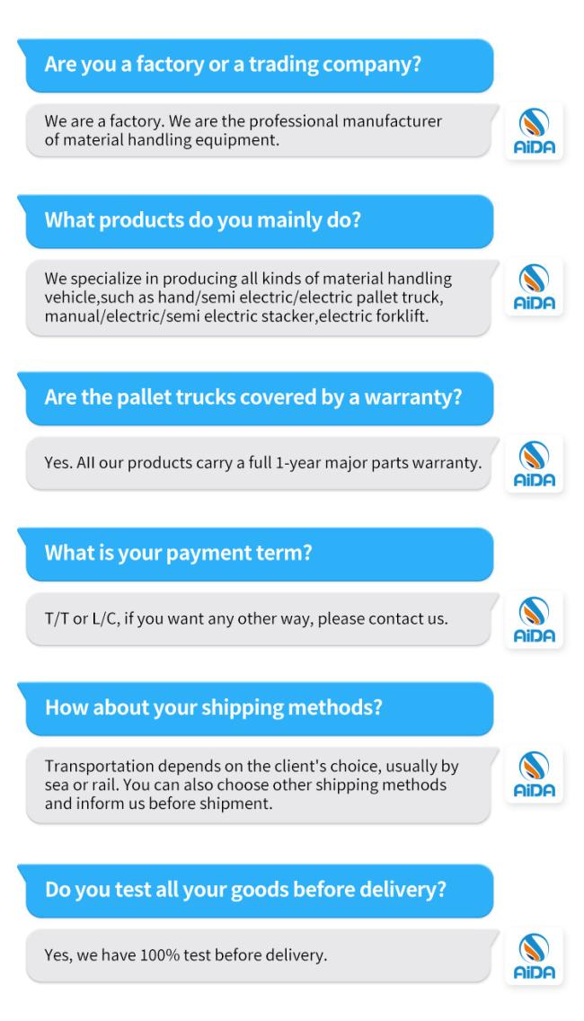 Aida Forklift Scale System 50kg to 5ton Wireless Scale Industrial Fork Lift Truck Weigh-in-Motion Scales