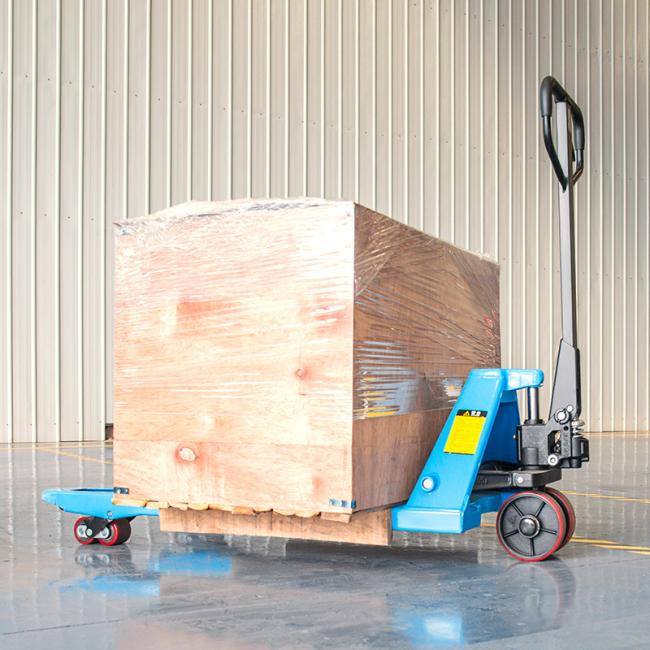 Factory 2.0/2.5/3.0ton Rubber/Nylon Wheels Hand Pallet Truck with CE Test Certificate