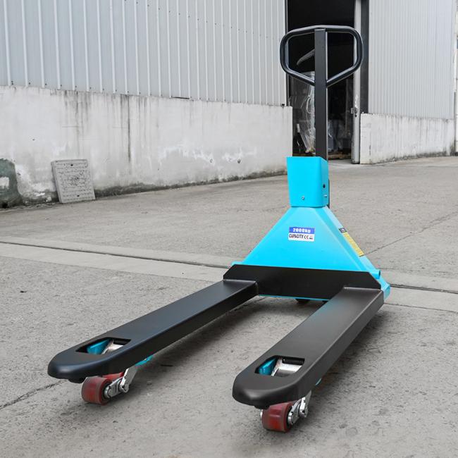 Hot Sale 2000kg 2500kg Hand Pallet Truck with Scale