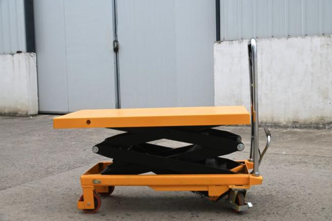 Portable Small Manual Platform Hand Hydraulic Scissor Lift Table 350kg, 500kg, 800kg