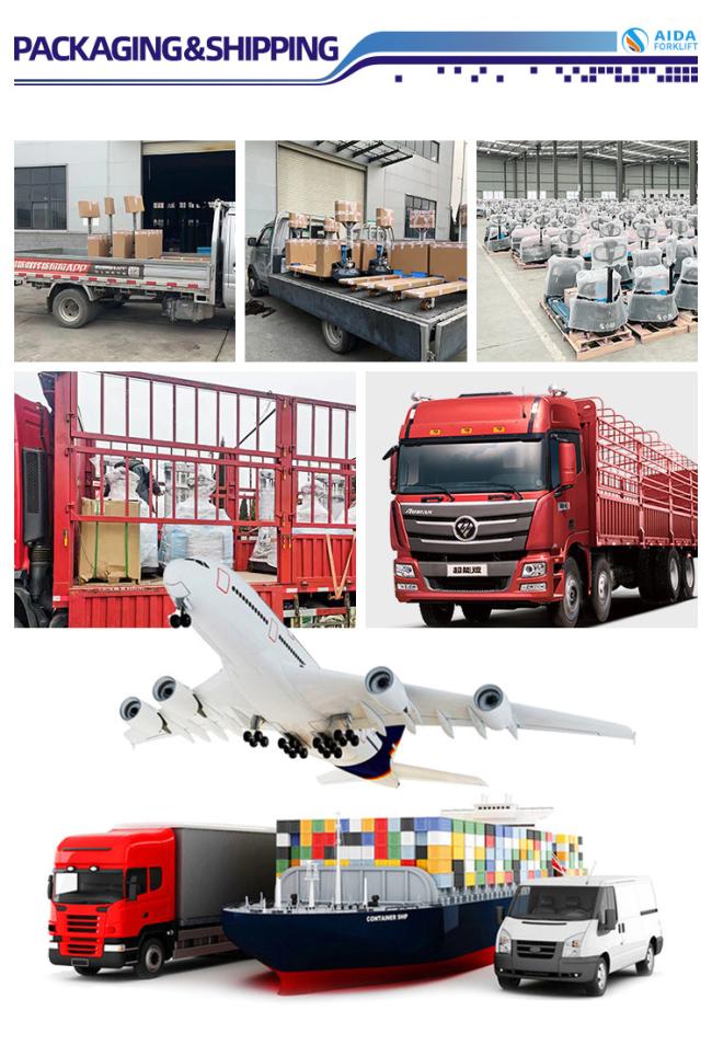 Economical High Efficiency Warehouse 6.2m Lifting Machine 1.2ton 1.5ton 2ton Stand-on Full Electric Reacher Stacker