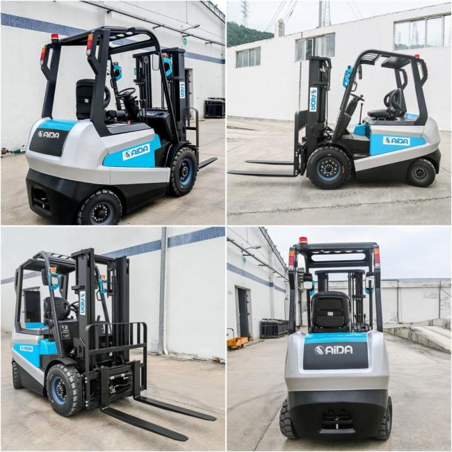 Electric Transpallet Forklift/Mini Electric Pallet Truck with Scale