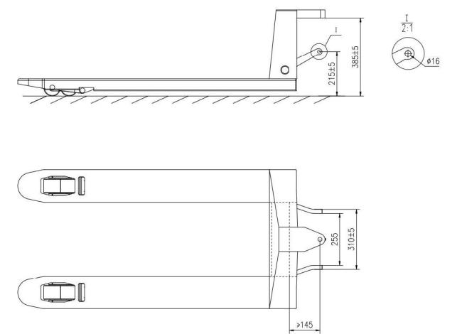 Forklift Control System Spare Parts Control Handle for Electric Pallet Truck