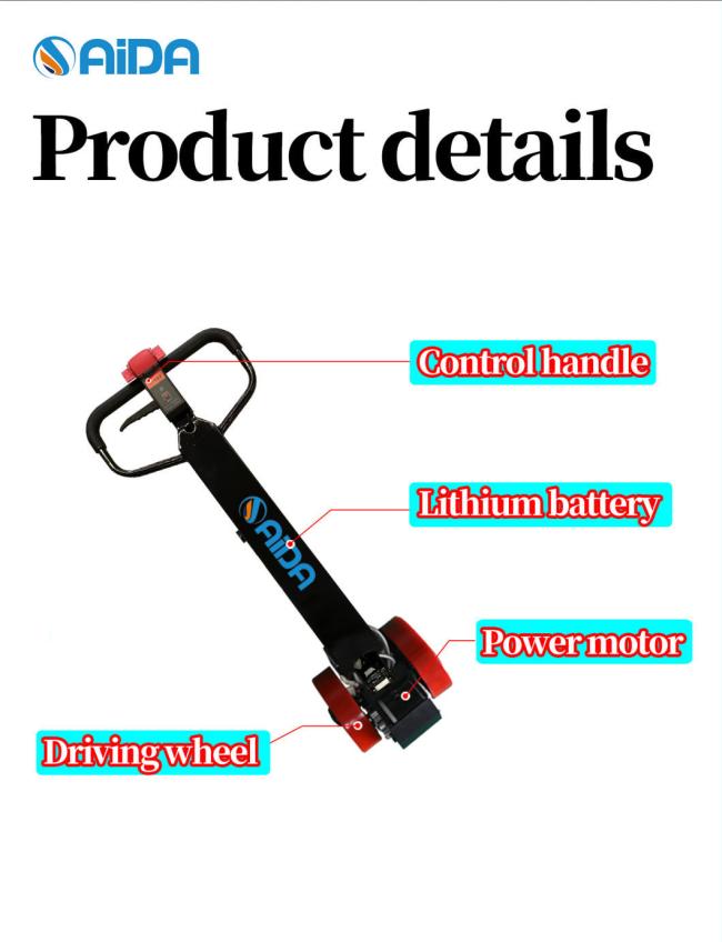 Economic Type Walkie 3...5m Full Forklift Pallet Electric Stacker