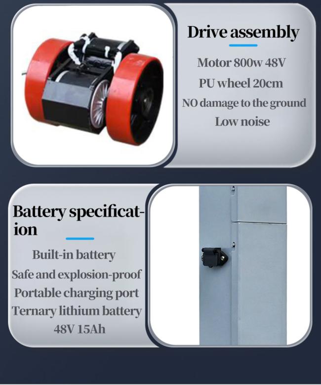 Forklift Electric Pallet Stacker Hand Stacker Electric Walkie Stacker 1.5ton 2 Ton