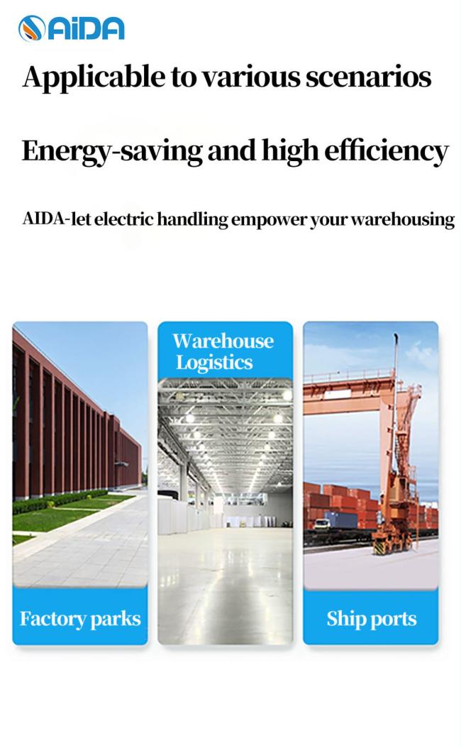 Forklift Electric Pallet Stacker Hand Stacker Electric Walkie Stacker 1.5ton 2 Ton