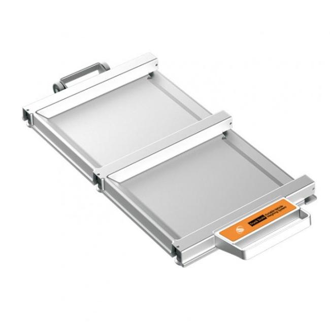 Battery Powered Mobile Truck Scale Above Ground Mounting 22.5kg Lightweight Steel Design 1