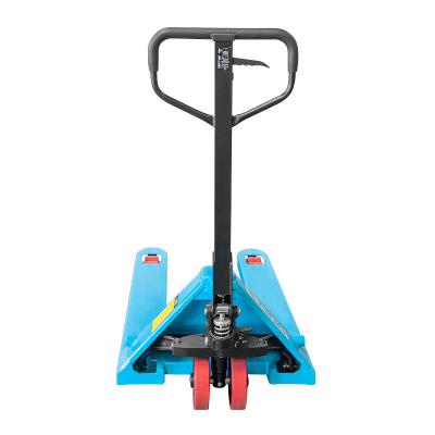 Cina Distribuzione manuale pallet truck Jack 2000kg 550mm larghezza forchetta in vendita