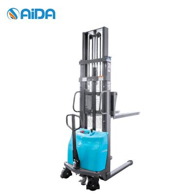 中国 リモコン 半電池スタッカー 軽量 自動ロード パレットスタッカー 販売のため