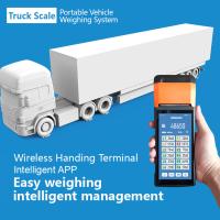 China Structural Aluminum Mobile Truck Scale for sale