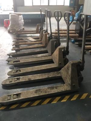 China Electric Transpallet Truck 1.5-2ton with Lithium Battery Easy Pallet Transportation for sale