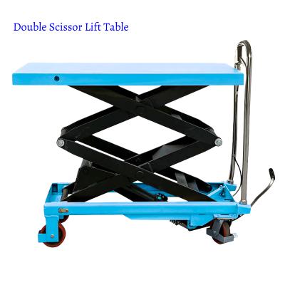 China 1300Mm Max Lift Height Hydraulic Table Lifter 350kg Rated Capacity Easy Foot Operation for sale