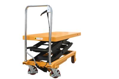 China Stationary Hydraulic Scissor Lift Trolley , Insulating Scissor Jack Lift Table hydraulic scissor lift table for sale