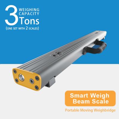China Yanming D2 Ultra-Light Portable Wireless Pallet Beam Scale Strip Weighing Module 1-500kg Bluetooth APP Only 1.6kg for sale