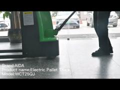 Elektrische pallet jack vorkheftruck 3 ton hydraulisch voor magazijn