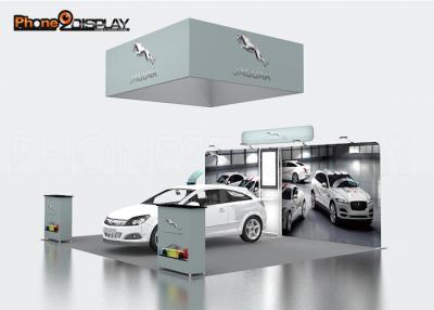 China Easy Fair Stand 20x20 Trade Show Booth , Aluminum Profile Exhibition Booth Set Up for sale
