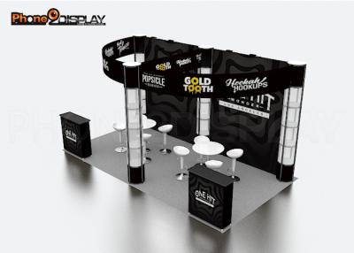 China 3*6 M Portable Custom Made Trade Show Booth Knockout Displays Modular Trade Show Booth for sale