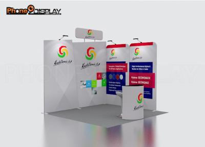 China 10ft*10ft Tension Fabric Booth Aluminum Tube Event Booth Set Up For Advertising for sale