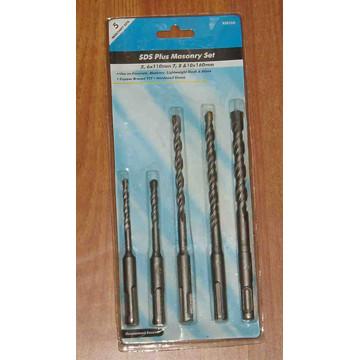 China 5-piece SDS-plus hammer drill set , single or cross tip for sale