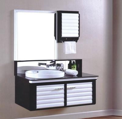 China PVC Storey Height Bethroom Cabinets / Bathroom Furniture for sale