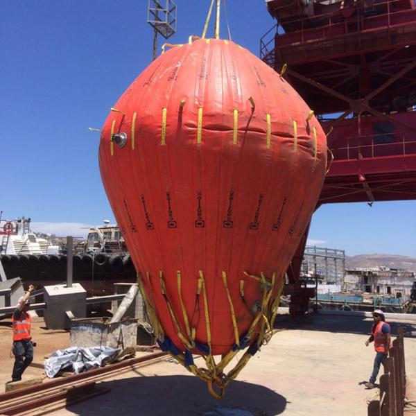 Quality Sunken Ship Wreck Shipwrecks Parachute PVC Underwater Air Bags For Lifting Boats for sale
