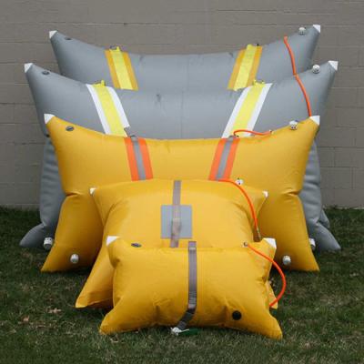 China PVC Coated Polyester Fabric Underwater Air Lift Bags 0.4mm-2.5mm Thickness for sale