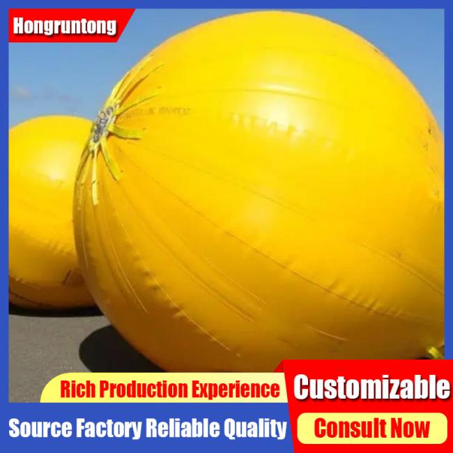 Multiple lift bags in marine environment