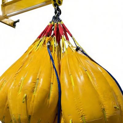 China Crane Load Test Water Bags High Strength Fabric Leak Proof Easy Transport for sale