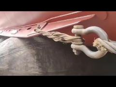 1.5×12m Airbag de borracha marinha de alta pressão resistente ao desgaste 8 anos de vida